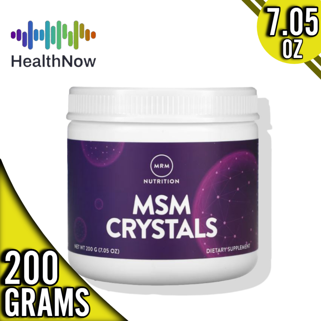 MRM MSM Crystals 1000 mg 7.05 oz 200 g | Shopee Philippines
