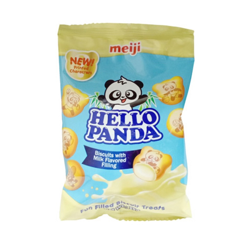 Meiji Hello Panda Biscuits With Milk Flavored Filling 35g | Shopee ...