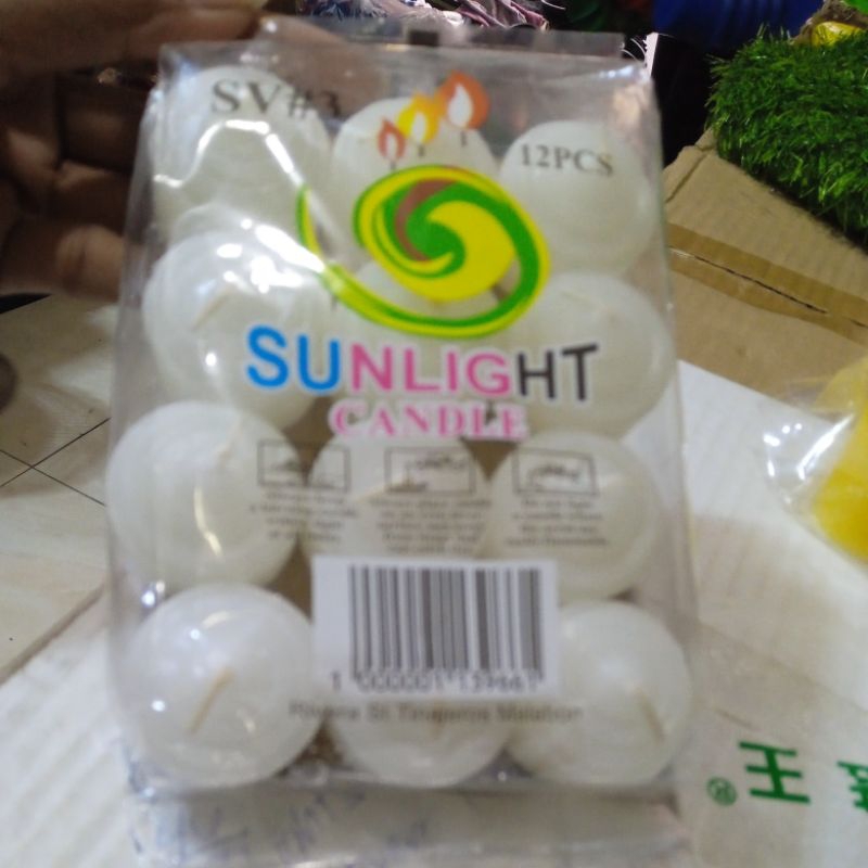 Authetic Sunlight Candle SV #3 Candle(12Pcs Pack) | Shopee Philippines
