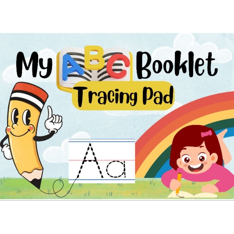 Alphabet Tracing Pad for Kids (60 pages) | Shopee Philippines