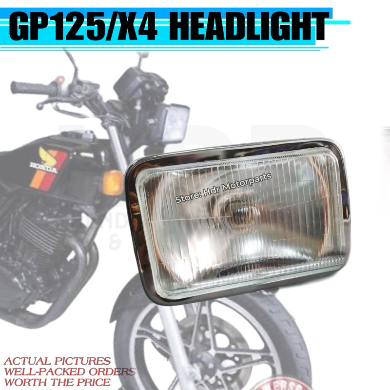HDR SUZUKI X4 & KYMCO GP125 HEADLIGHT / HEAD LAMP ( SET ) MOTORCYCLE PARTS ACCESSORIES | Shopee ...
