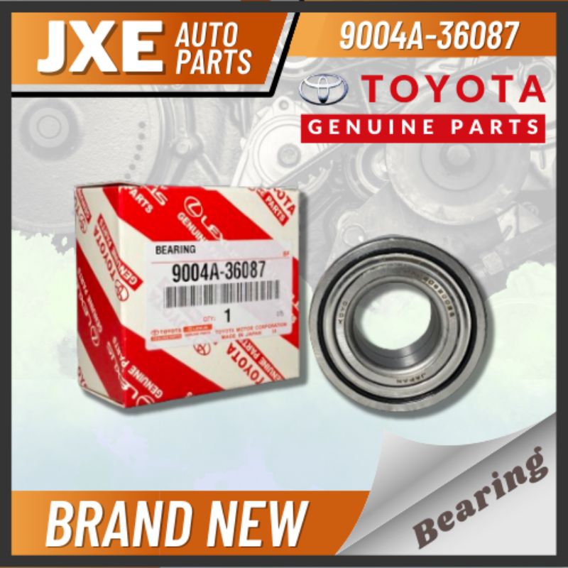 TOYOTA Wheel Bearing for AVANZA FRONT 2005-2022/Xenia 2004-2010 (9004A ...