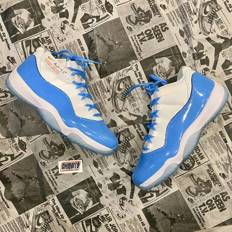 J11 "University of north Carolina" basketball shoes with box ...