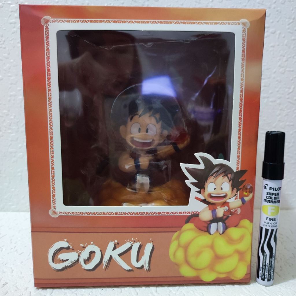 Dragon Ball Z DBZ Goku KId Goku On The Cloud Childhood Collectible ...