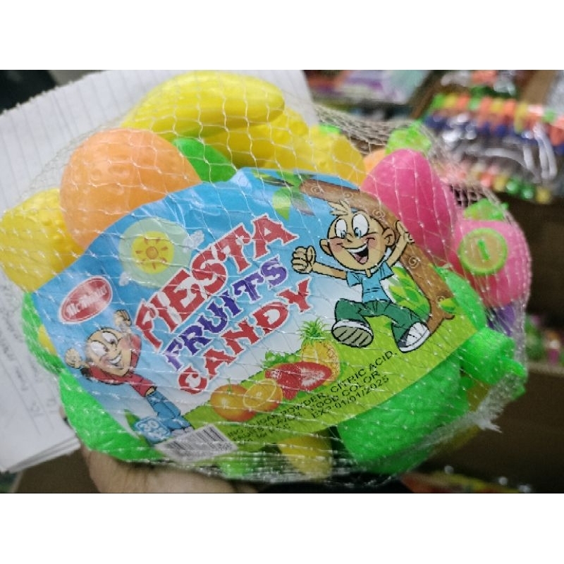 FIESTA FRUIT CANDY 30 pcs fruit flavor |in mini fruits design | Lootbag ...
