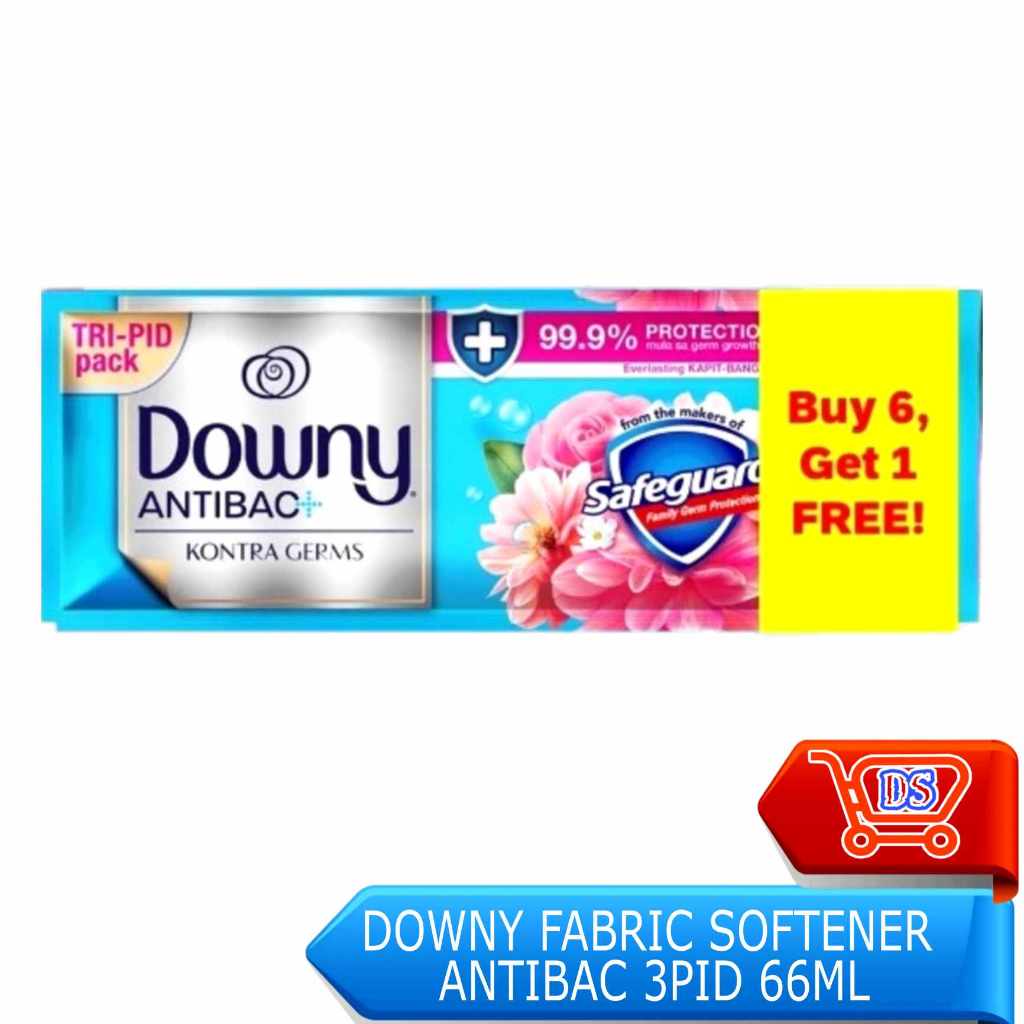 DS Promo Downy Fabric Softener Antibac 3PID 66ML | Shopee Philippines