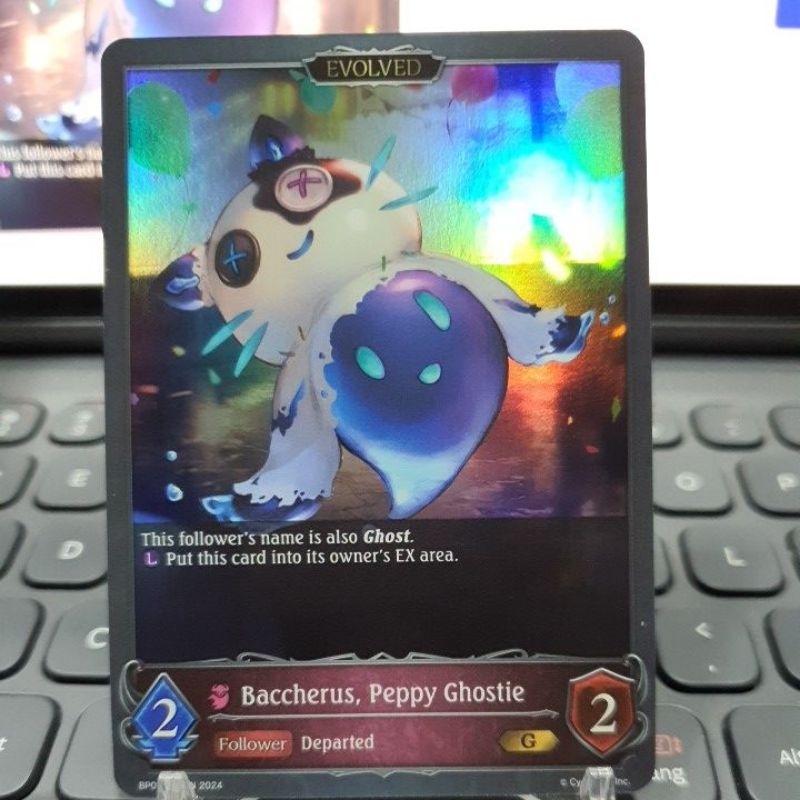 BACCHERUS, PEPPY GHOSTIE EVOLVED G BP03 SHADOWVERSE EVOLVE TCG ENGLISH ...
