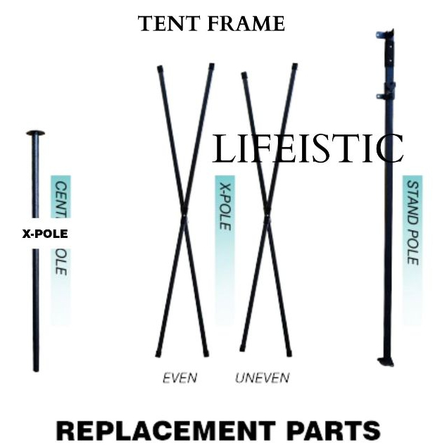 Retractable Tent Replacement Frame Per Piece (Homstar) | Shopee Philippines