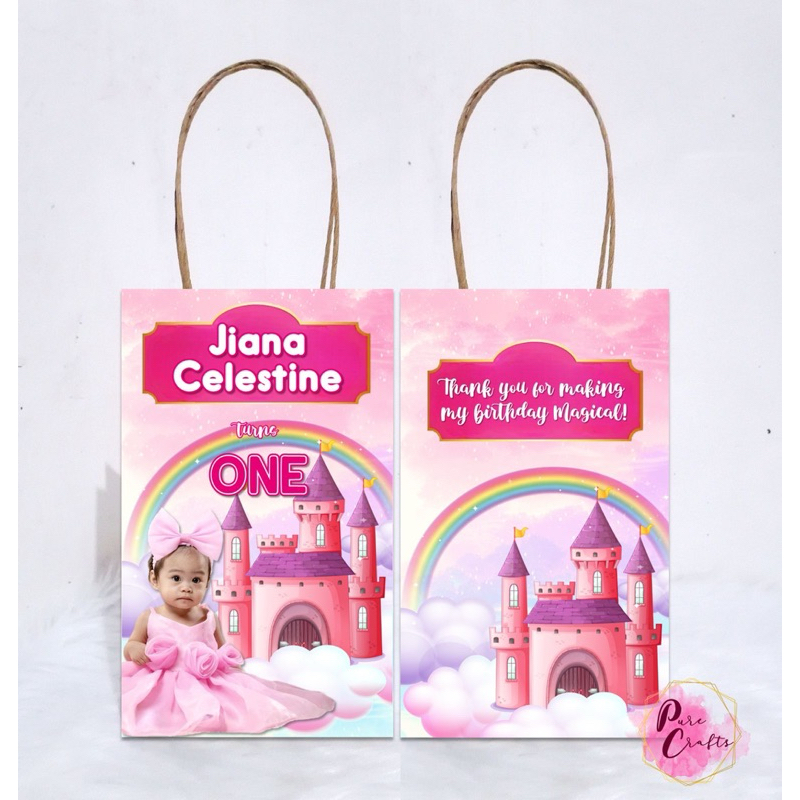 Personalized JOLLIBEE/ JOLLITOWN FAIRYTALE LAND themed Loot Bags ...