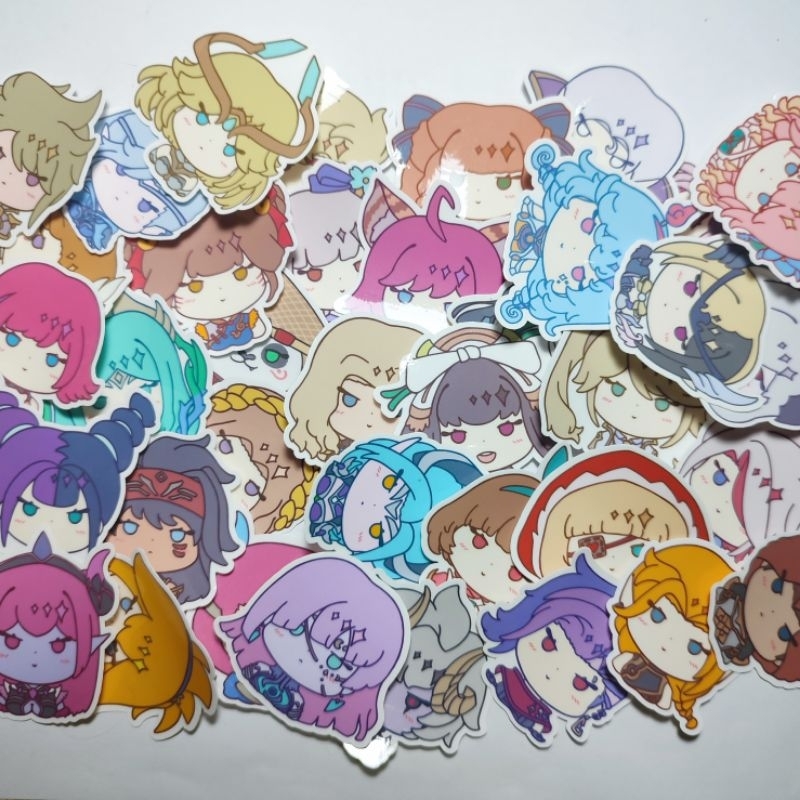 MLBB chibi stickers waterproof glossy | Shopee Philippines