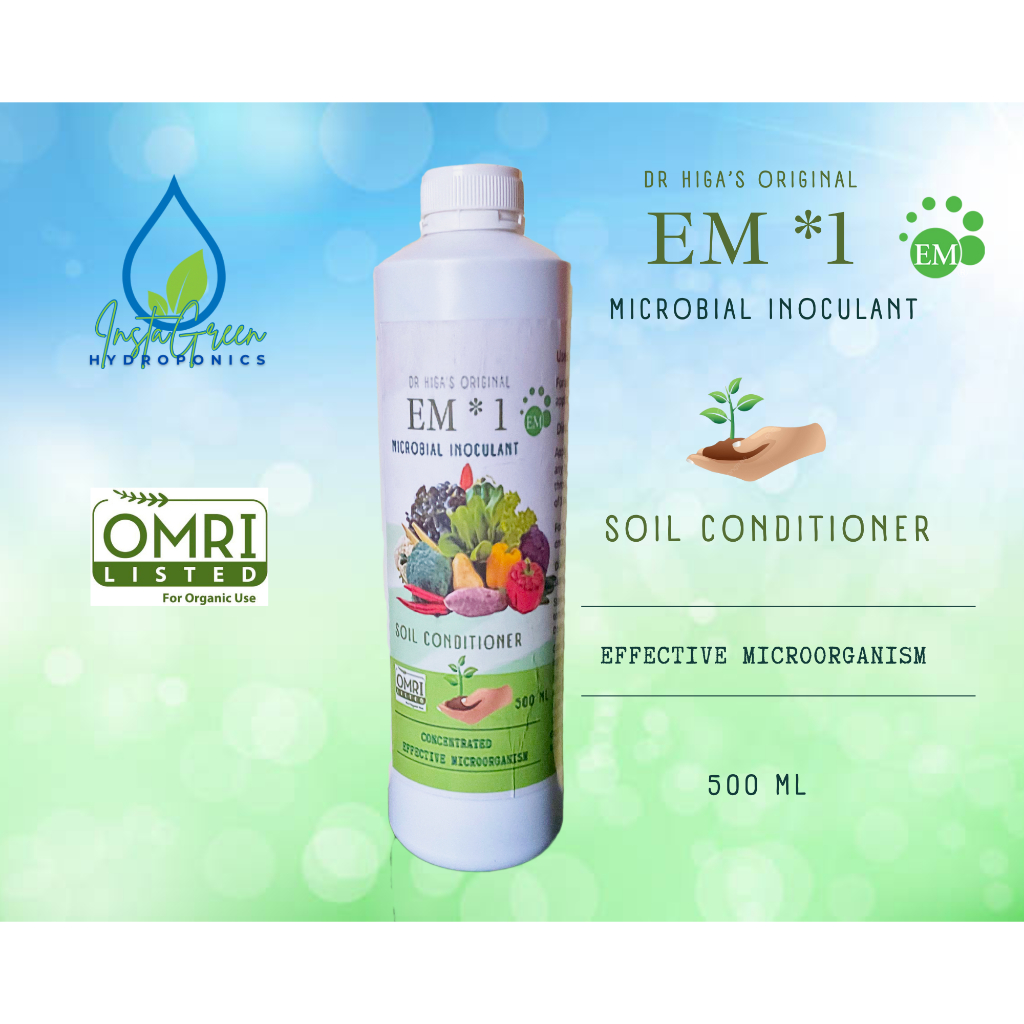 EM•1 Microbial Inoculant Soil Conditioner 500 ml. | Shopee Philippines
