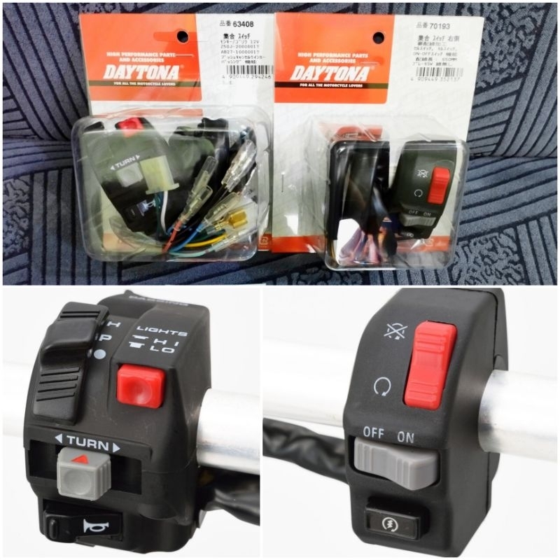 Orig Daytona Switch Japan SLIM Type | FAT Type Handle Switch | J1 JDM ...