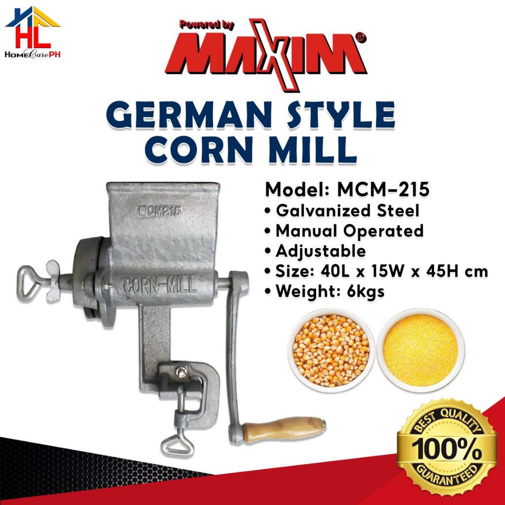 Maxim German Style Corn Mill (Manual Type) | Shopee Philippines