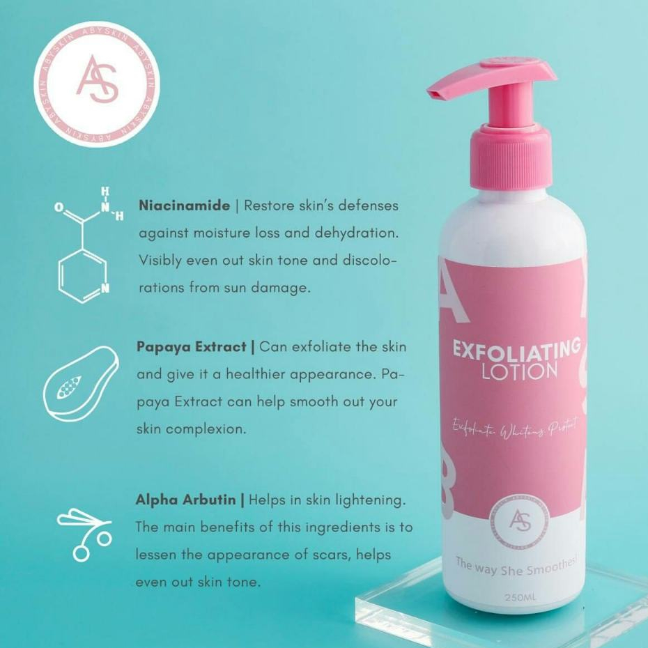 Aby Skin Exfoliating Lotion 250ml | Shopee Philippines