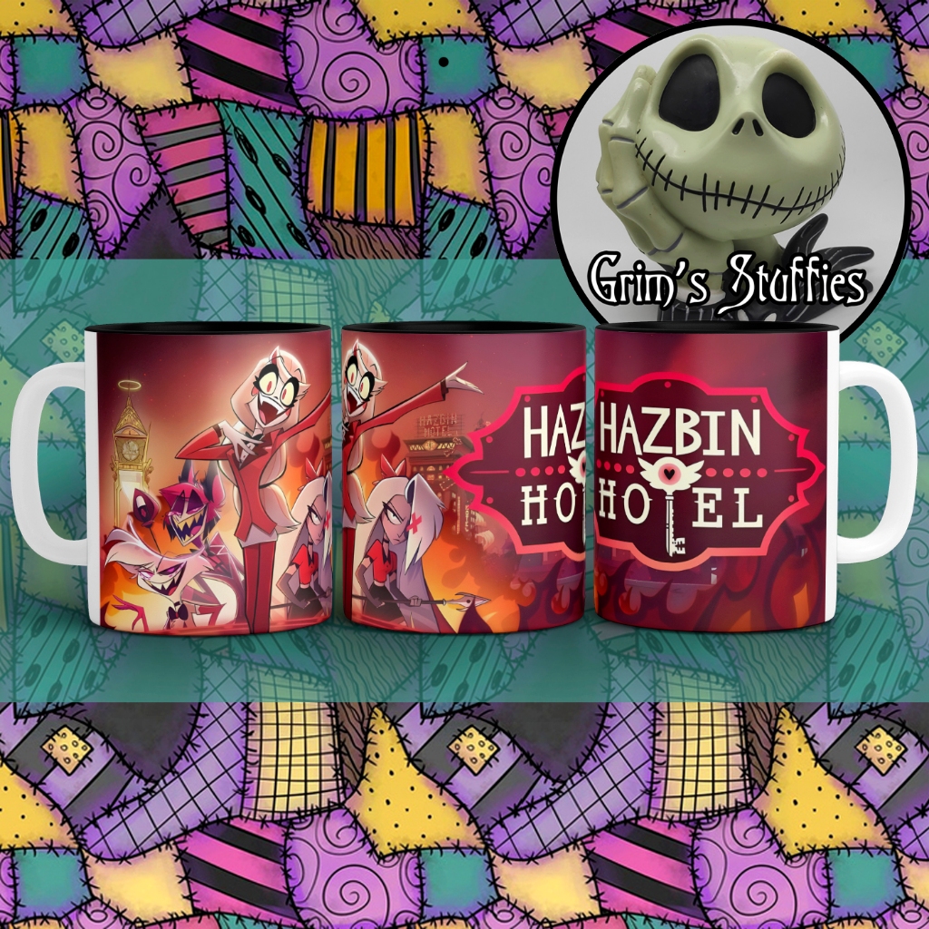 Hazbin Hotel Mug [Episode Screenshots] + Alastor, Angel Dust, Charlie ...