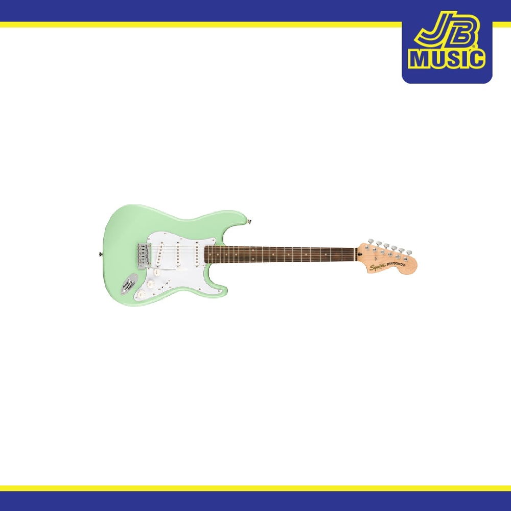 Squier 0378000557 Affinity Series Stratocaster Surf Green Electric ...