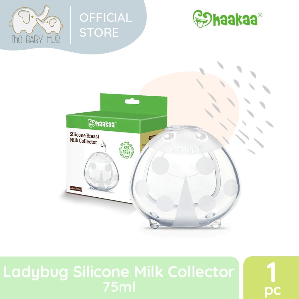 Haakaa Ladybug Silicone Milk Collector | Shopee Philippines