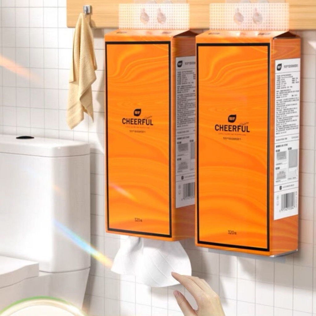 1280 Sheets Wall-Mounted Tissue Paper Large Size Paper Super Tough Soft ...