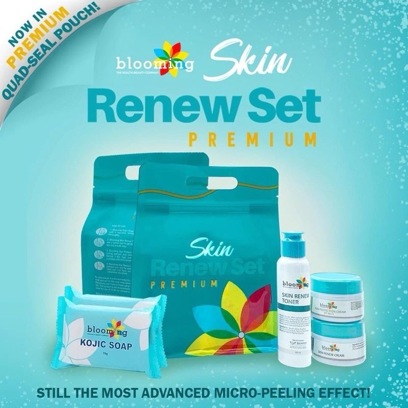 NEW!!! BLOOMING SKIN RENEW SET NEW PACKAGING | Shopee Philippines