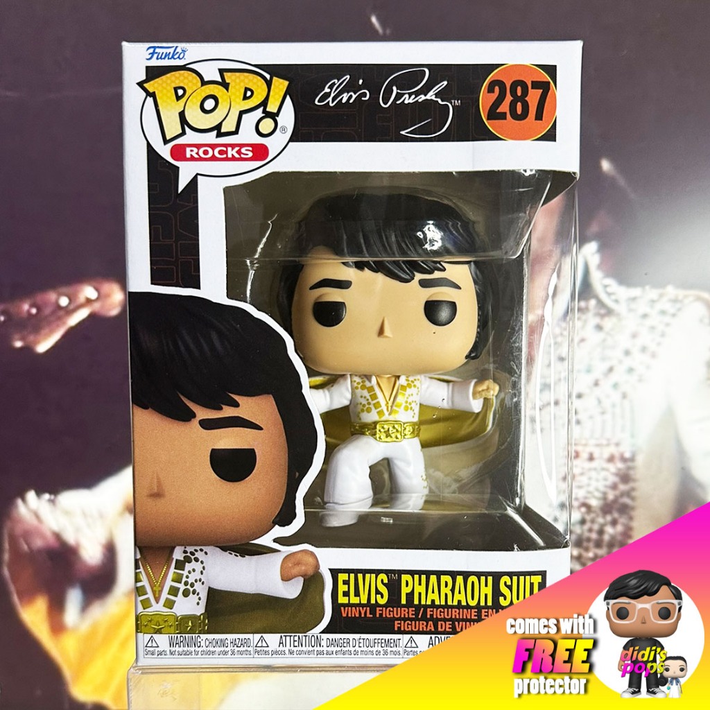 Funko POP! Rocks: Elvis Presley Pharaoh Suit | Shopee Philippines