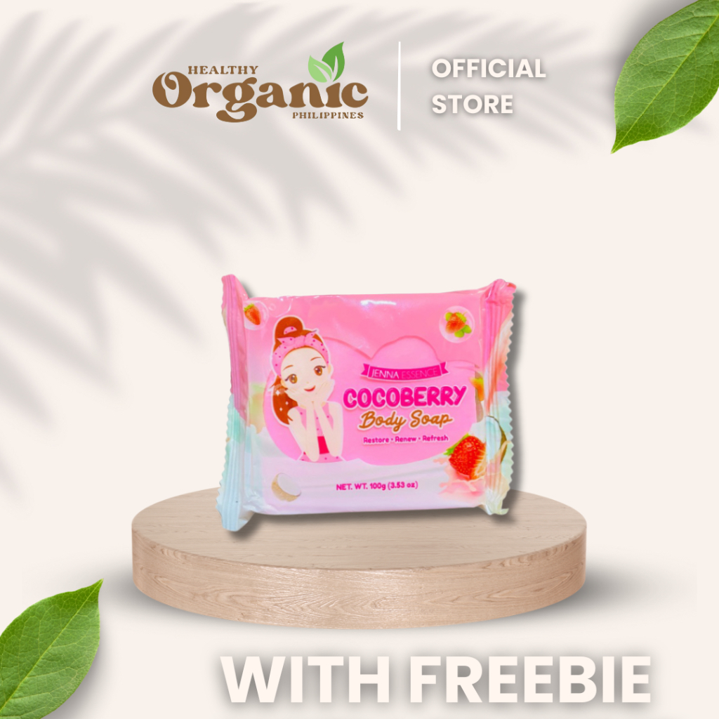 Jenna Essence Cocoberry Soap Whitening Moisturizing Coco Berry Brightening Glowing Skin ...