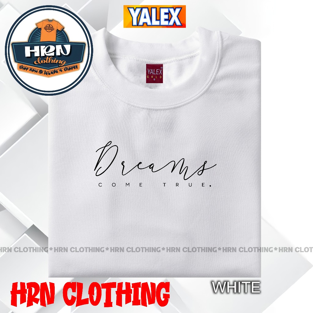 DREAMS COME TRUE aesthetic statement tshirt unisex l hrnclothing ...