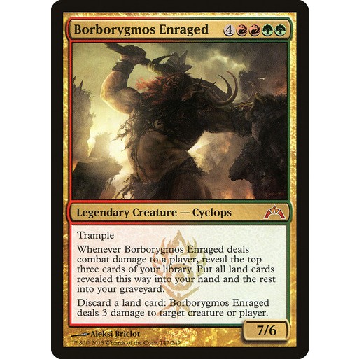 Borborygmos -Enraged - Gatecrash (GTC) | Shopee Philippines