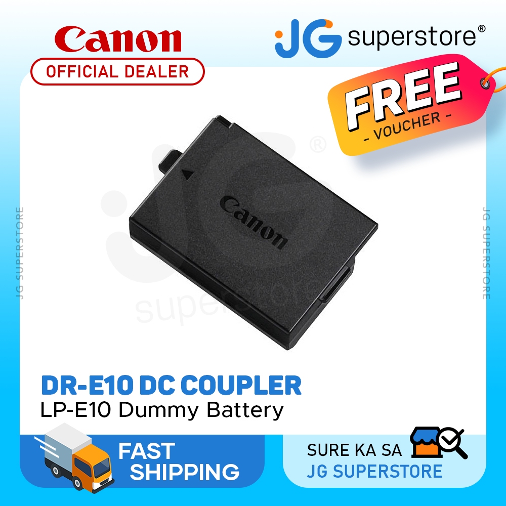 Canon DR-E10 DC Coupler LP-E10 Dummy Battery for CA-PS700 AC Adapter ...