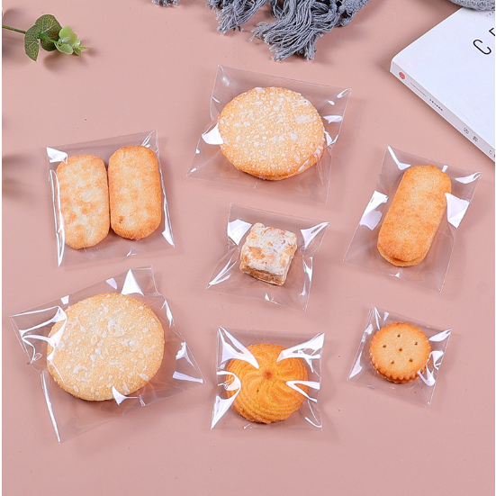 QJOQ.ph | 100pcs Transparent OPP Clear Self Adhesive Cookie's Packaging ...