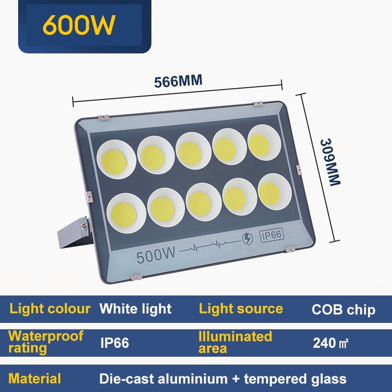 Flood Light LED Outdoor waterproof Spotlight street light led lamp ...