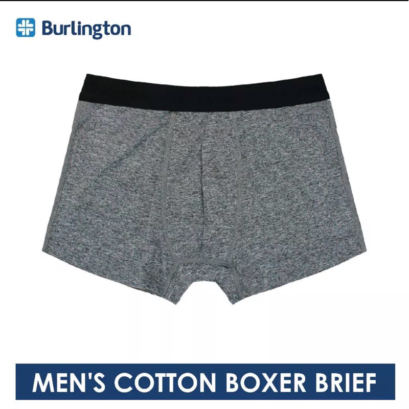 Burlington Cotton Boxer Brief Underwear for Men OGTMBBC1/ GTMBBSF1 New ...