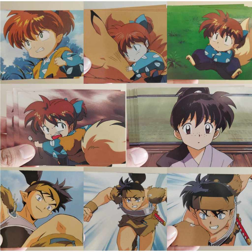 Inuyasha Official Big Card Shippo, Kohaku and Koga (5) | Shopee Philippines