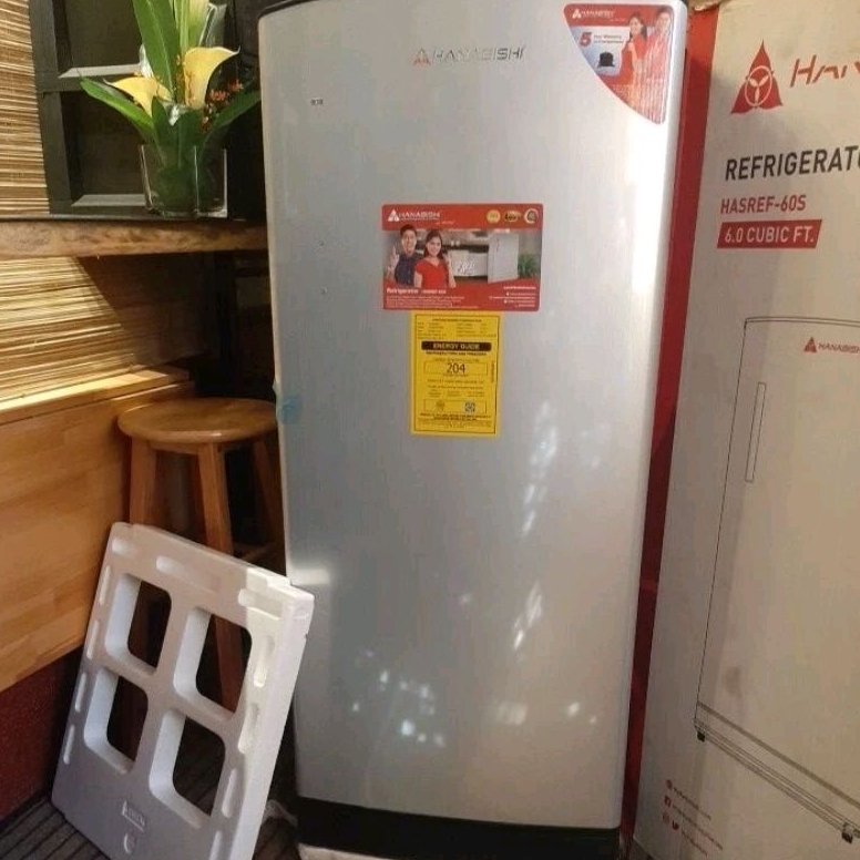 6.0cu.ft Hanabishi Single Door Refrigerator HASREF-60S | Shopee Philippines