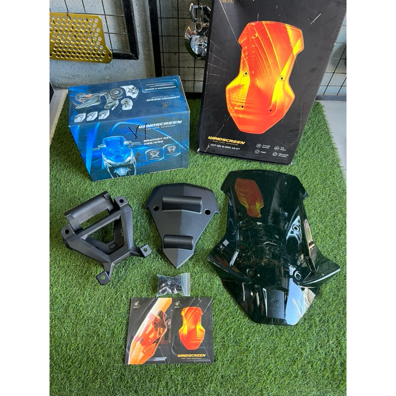 HONDA CLICK V1 ZHIPAT ADJUSTABLE WINDSHIELD | Shopee Philippines