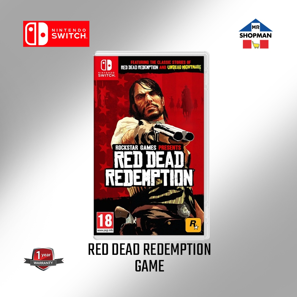 Nintendo Switch Red Dead Redemption Game | Shopee Philippines
