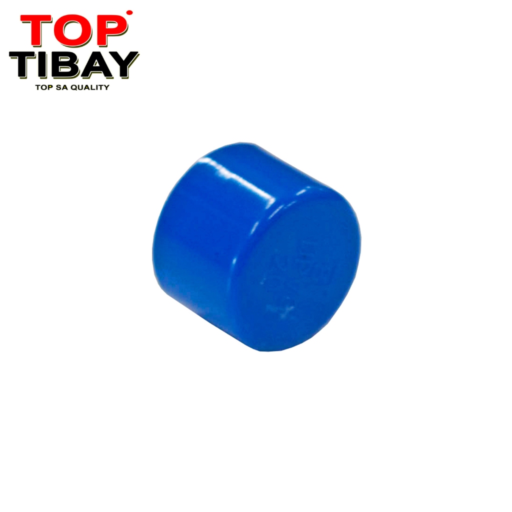 TOPTIBAY BLUE PVC END CAP 1" 1/2" 3/4" INCH | Shopee Philippines