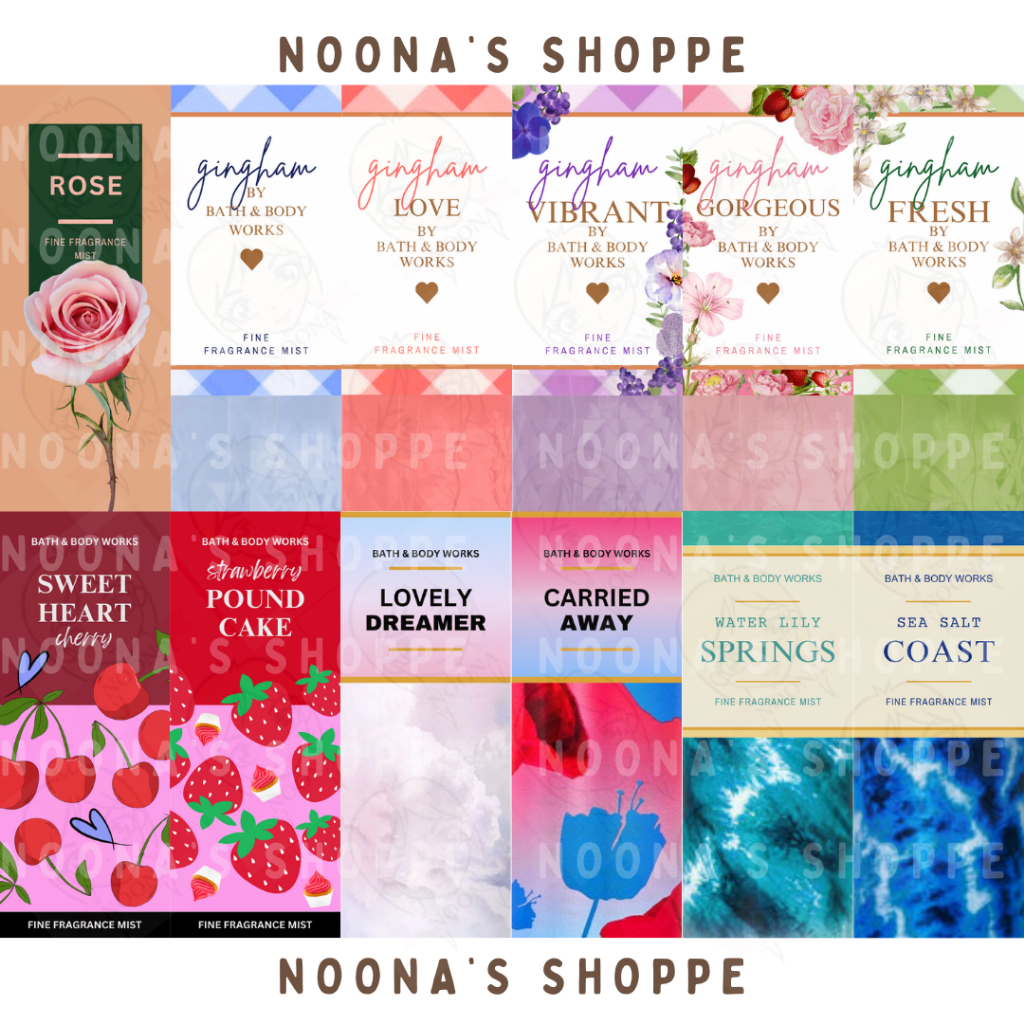 𝗣𝗔𝗥𝗧 𝟭 𝗗𝗘𝗖𝗔𝗡𝗧 𝗦𝗧𝗜𝗖𝗞𝗘𝗥𝗦 | BATH BODY WORKS BBW 5ML 10ML 30ML | Shopee ...