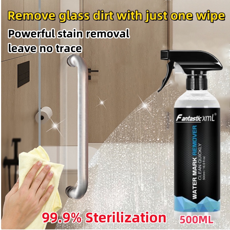 500ML Glass cleaner window glass cleaner acid rain remover bathroom ...