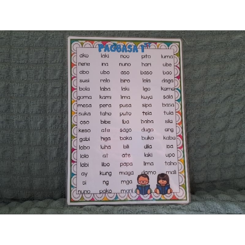 READING ABAKADA PAGBASA Teacher Pher Bumasa Booklets CHARTS sightwords ...