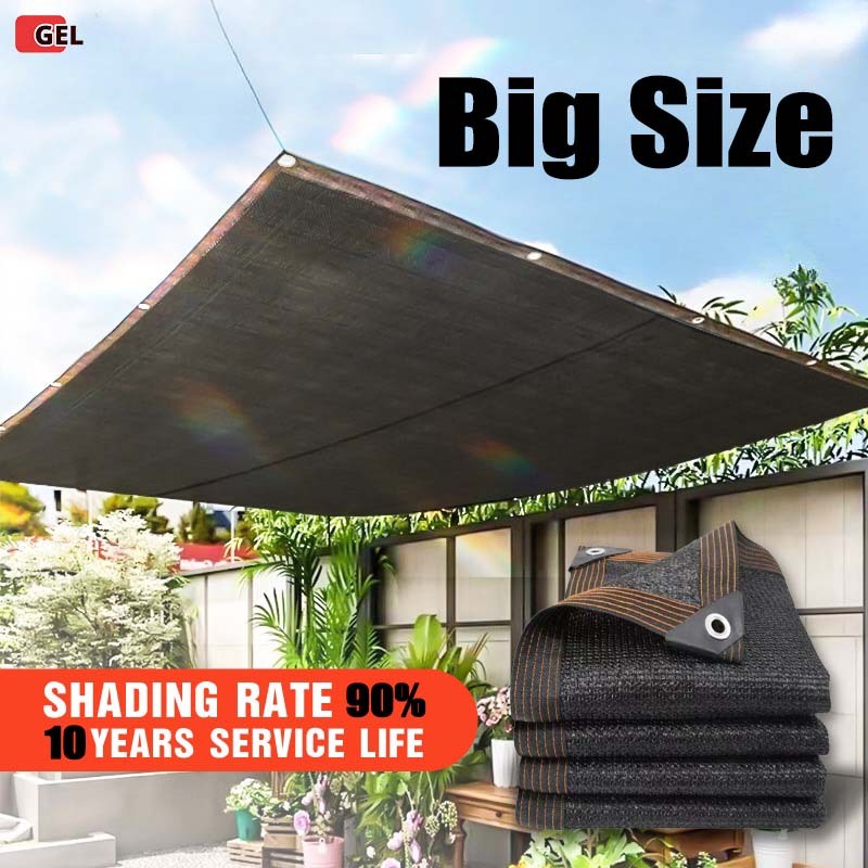 Anti-UV Sunshade Net Shades Rate 90% Big Size Outdoor Farm Garden ...