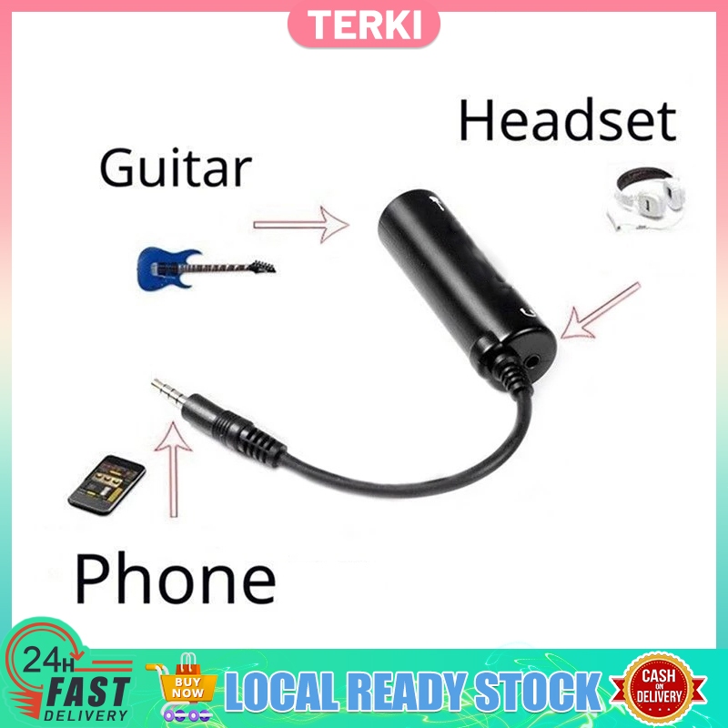 Guitar Effector Jack Guitar Suitable for Universal Guitar Interface Converters Portable Link ...