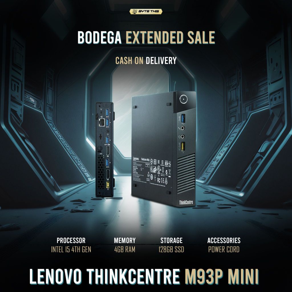 SYSTEM UNIT THINKCENTRE M93P MINI I5/I3 4TH GEN 4GB RAM | REFURBISHED ...