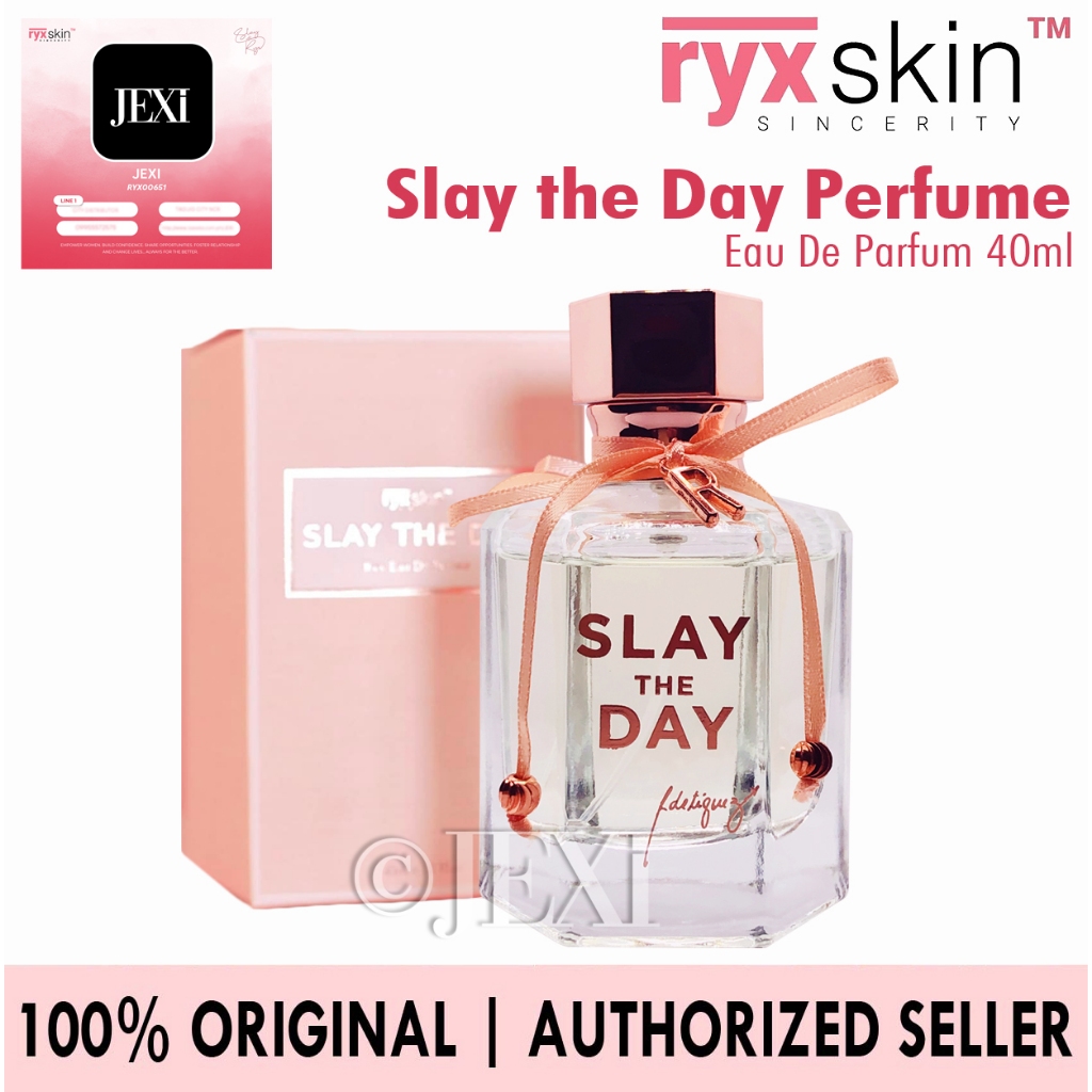 (ONHAND) Ryx Slay The Day Perfume 40ml Citrus Floral Woody Scent Eau De ...