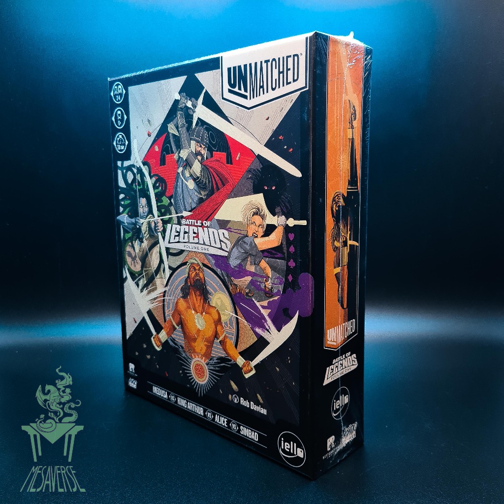 [Original] Unmatched : Battle of Legends Vol.1 Board Game | Shopee ...