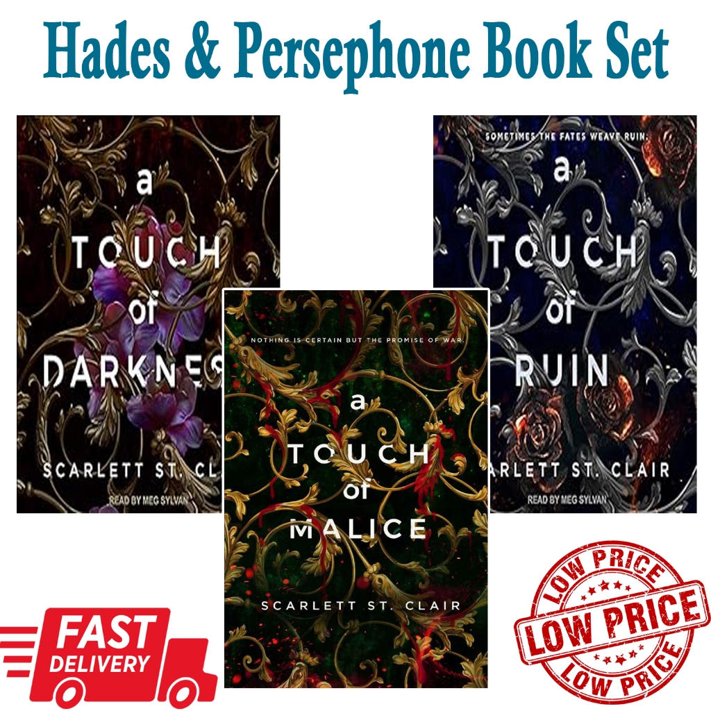 Hades & Persephone Scarlett St. Clair Book set | Shopee Philippines