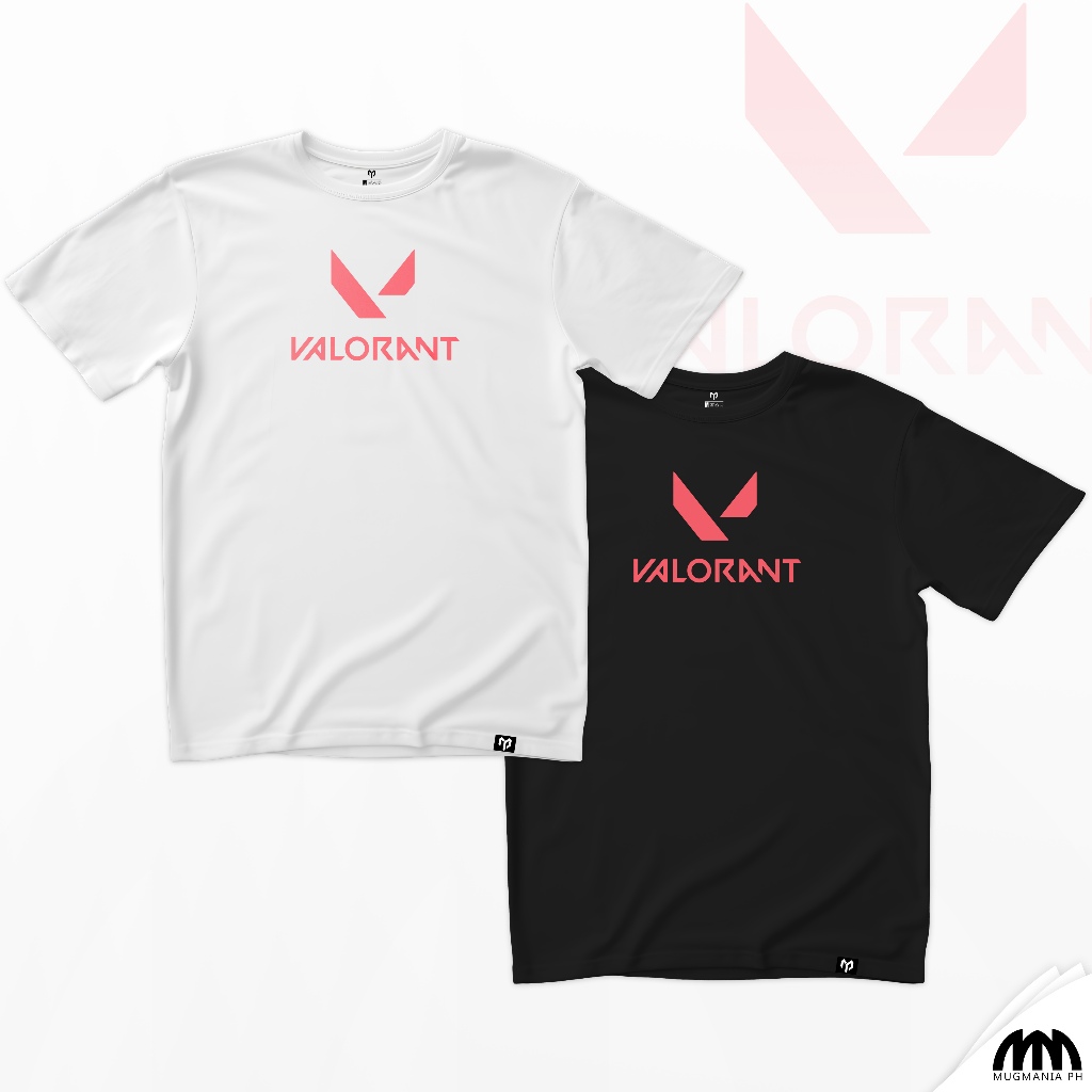 Valorant Shirt - Mugmania - Valorant Logo T-shirt - 100% Cotton ...