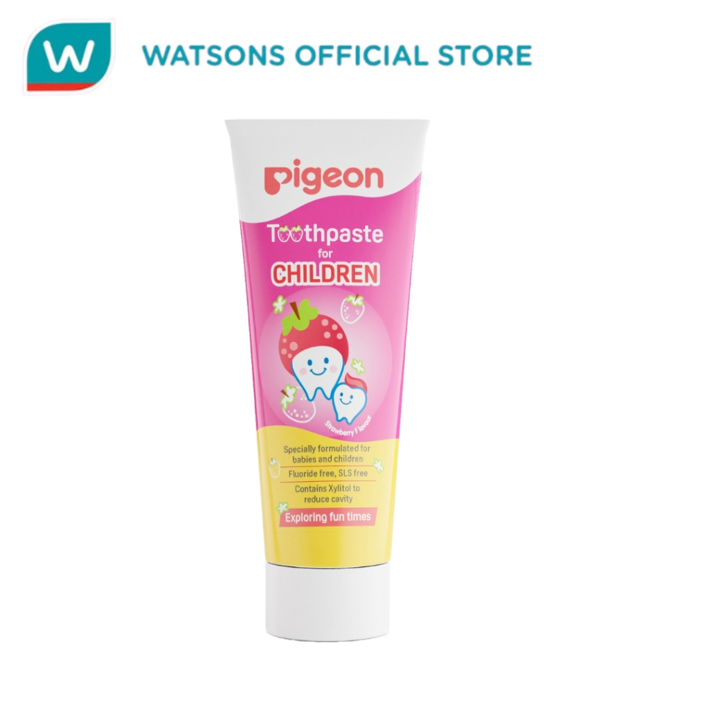 PIGEON Children's Toothpaste Strawberry | Shopee Philippines