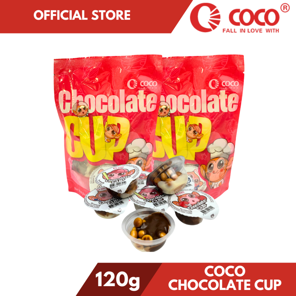 【BUY 1 TAKE 1】COCO Chocolate Cup 120g Per Pack |8 Cup Per Pack |Choco N ...