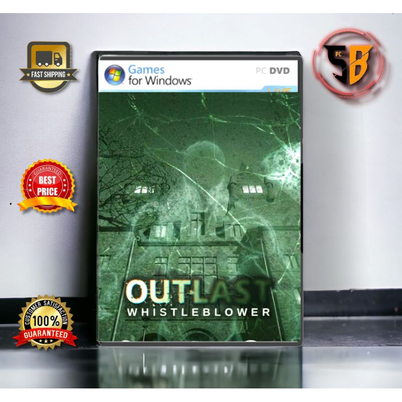 PC Laptop Video Game Outlast 1 + Whilstleblower Horror, USB Windows OS Easy Install | Shopee ...
