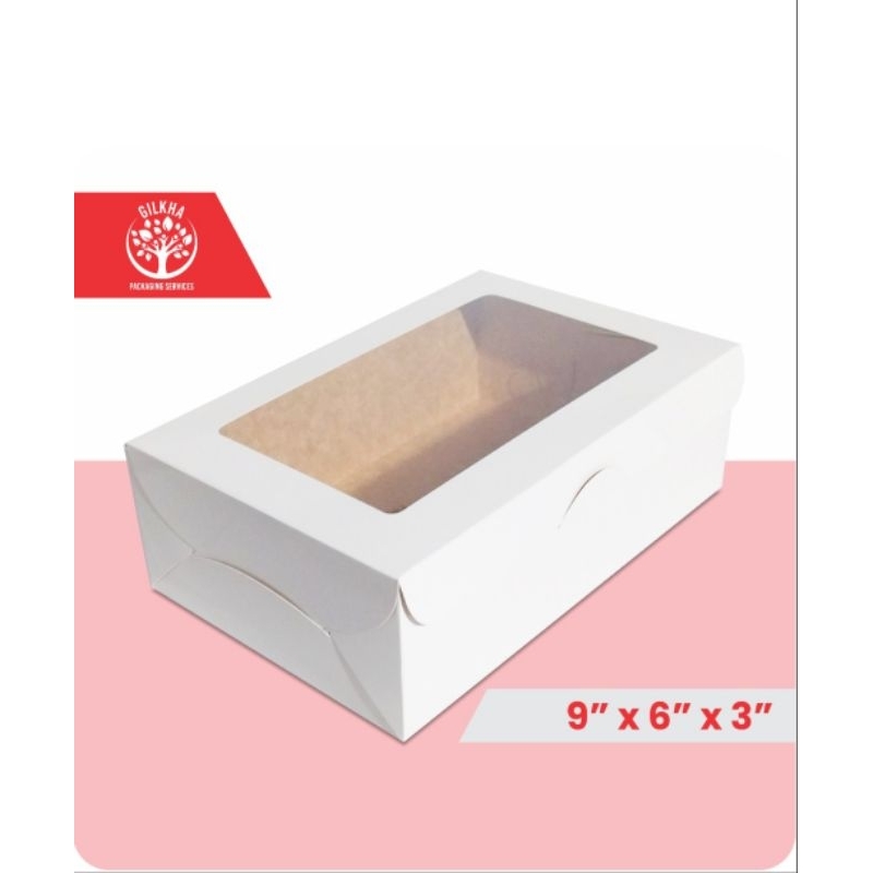 Pastry Box 9x6x3 Food Grade (20pcs) | Shopee Philippines